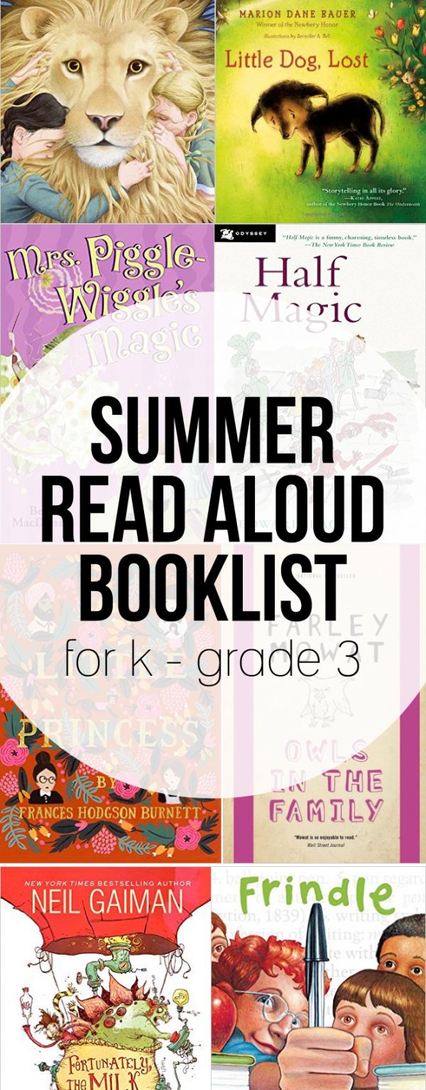 Elementary Summer Read Aloud Booklist – Intentional Homeschooling