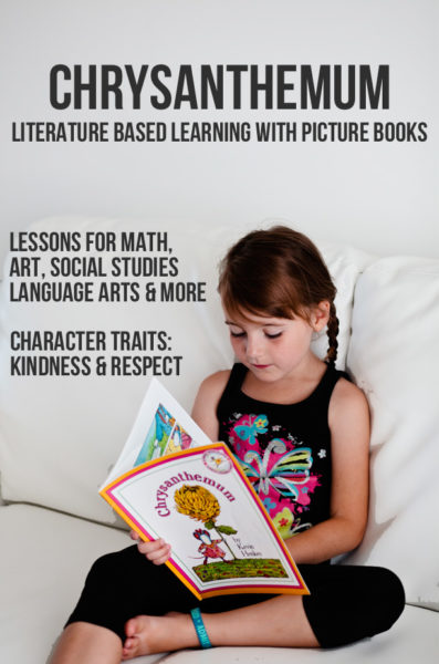 Literature Based Learning with Chrysanthemum – Intentional Homeschooling