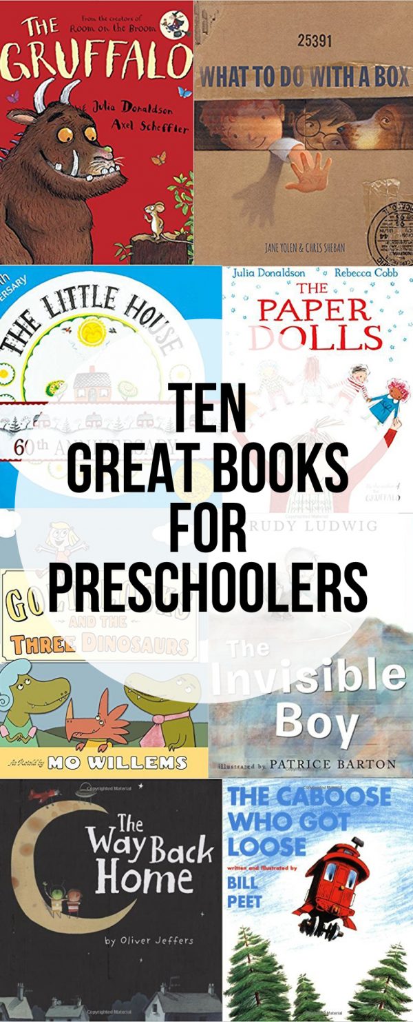 10 Great Books for Preschoolers – Intentional Homeschooling