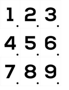 Printable Number & Letter Cards - Intentional Homeschooling