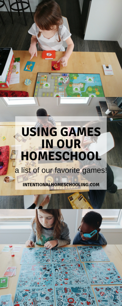 Games We Use In Our Homeschool – Intentional Homeschooling