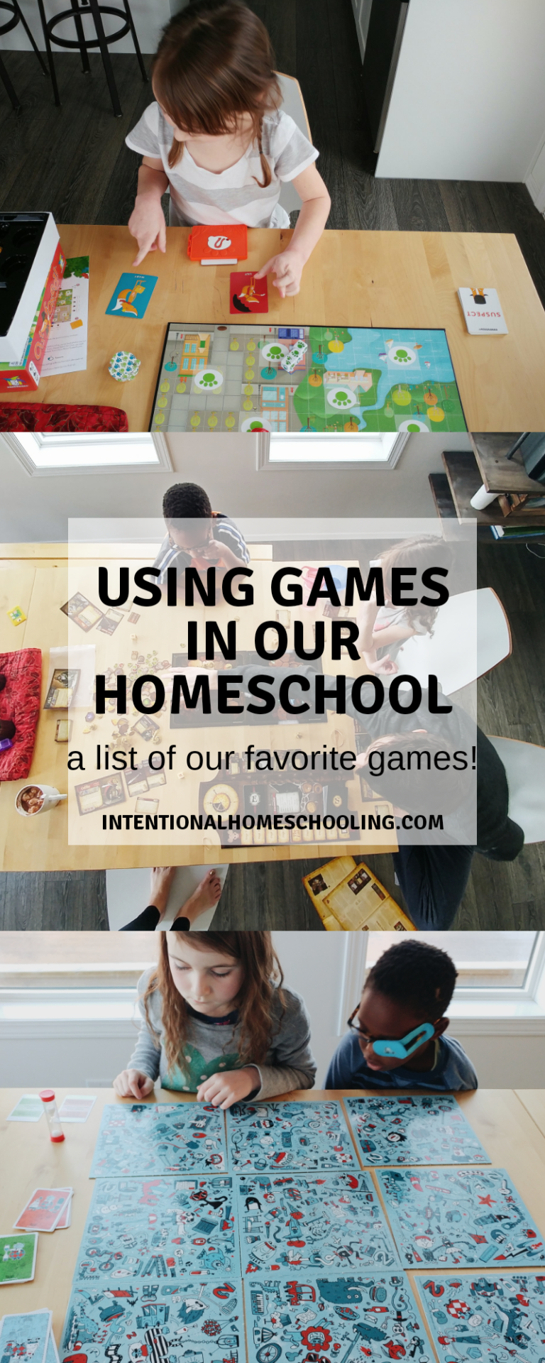 Games We Use In Our Homeschool – Intentional Homeschooling