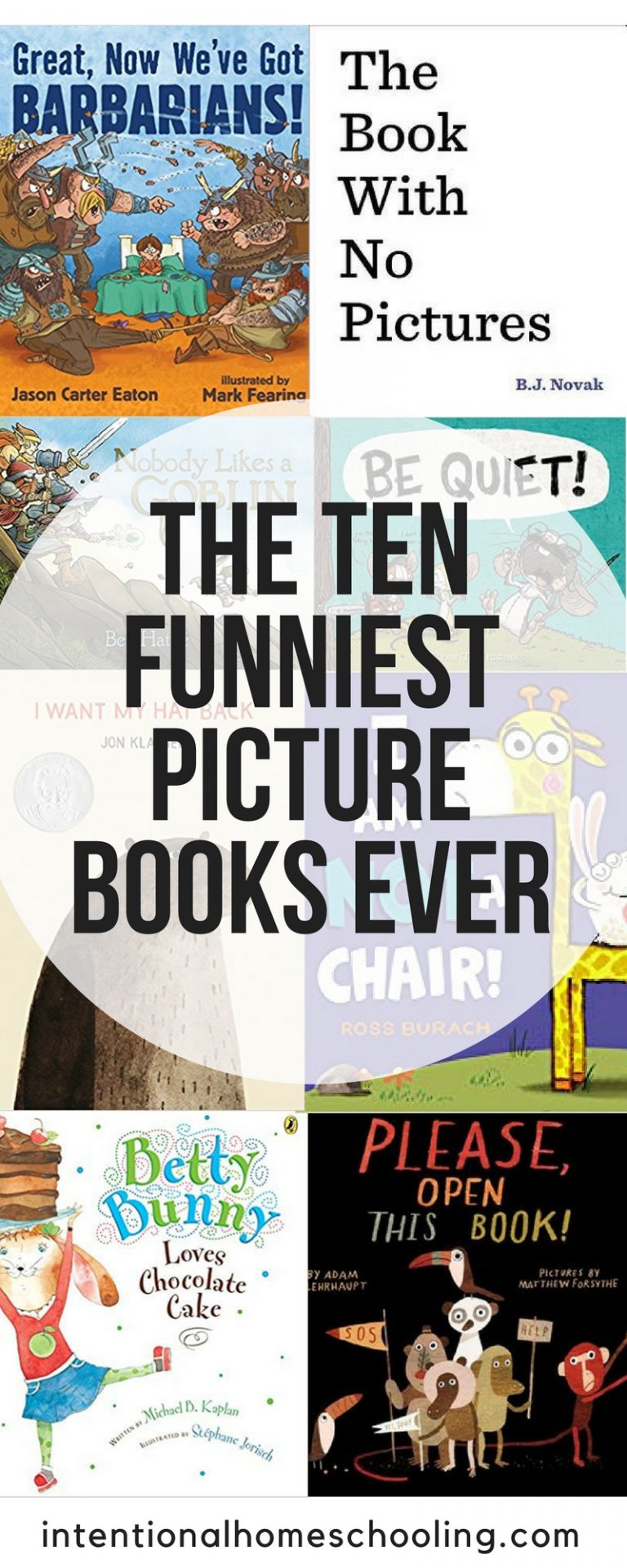 The Ten Funniest Picture Books Ever – Intentional Homeschooling