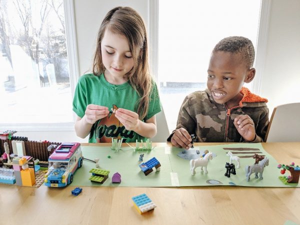 A Creative Lego Backdrop – Intentional Homeschooling