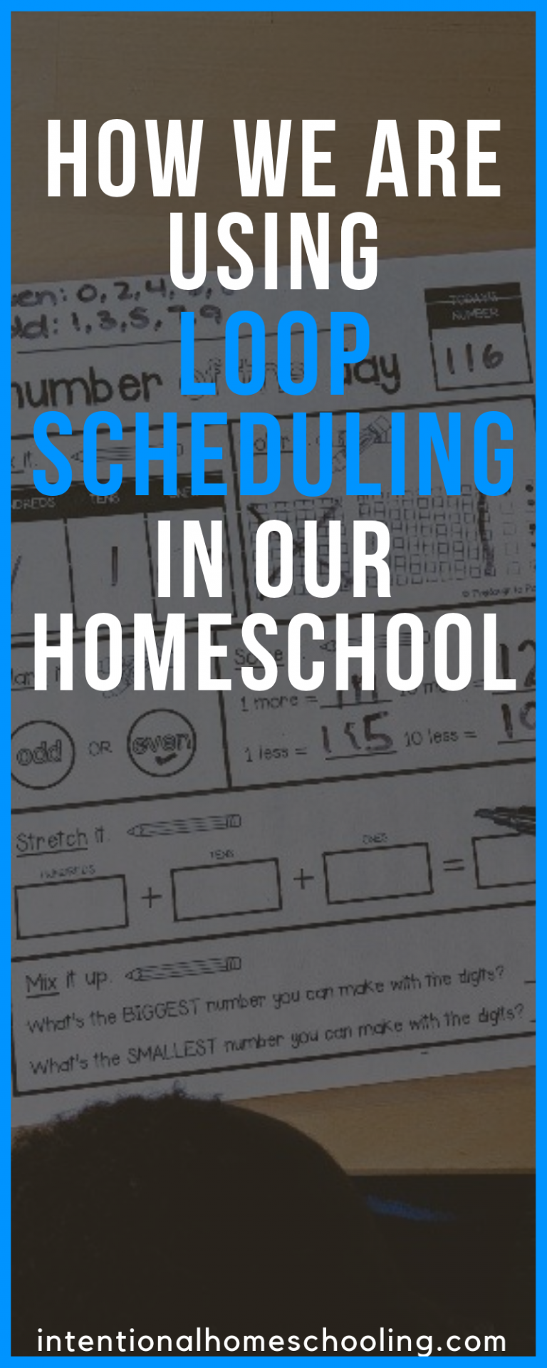 Our Homeschool Rhythm – Tea Time, Morning Loop & Afternoon Loop ...