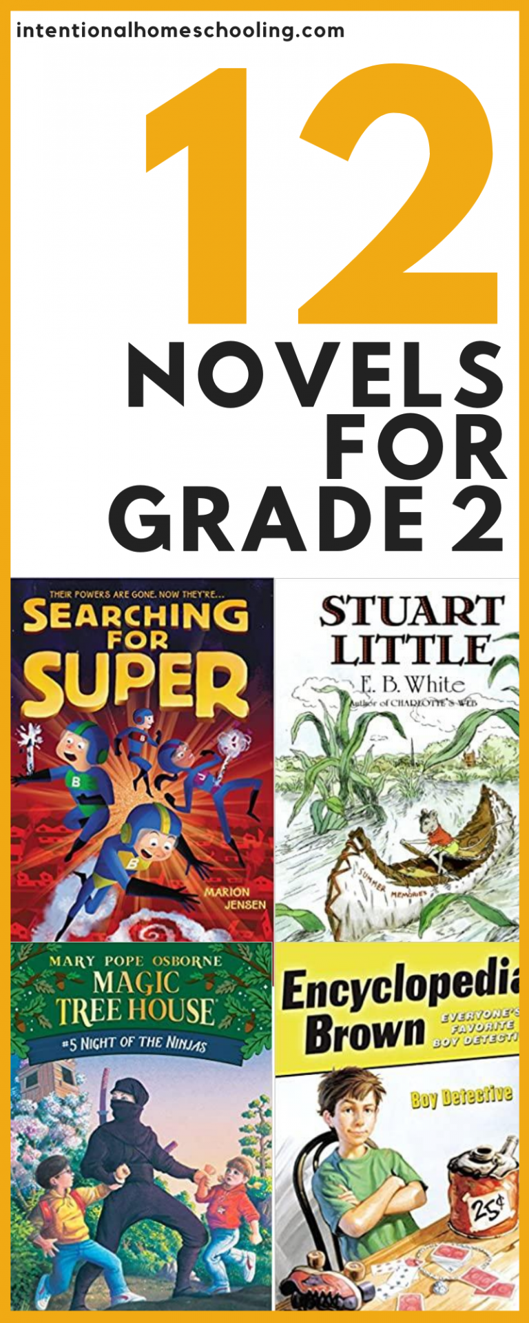 12 Great Chapter Books for Grade Two – Intentional Homeschooling