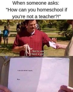 homeschool MEMES that will bring a smile to your face – Intentional ...